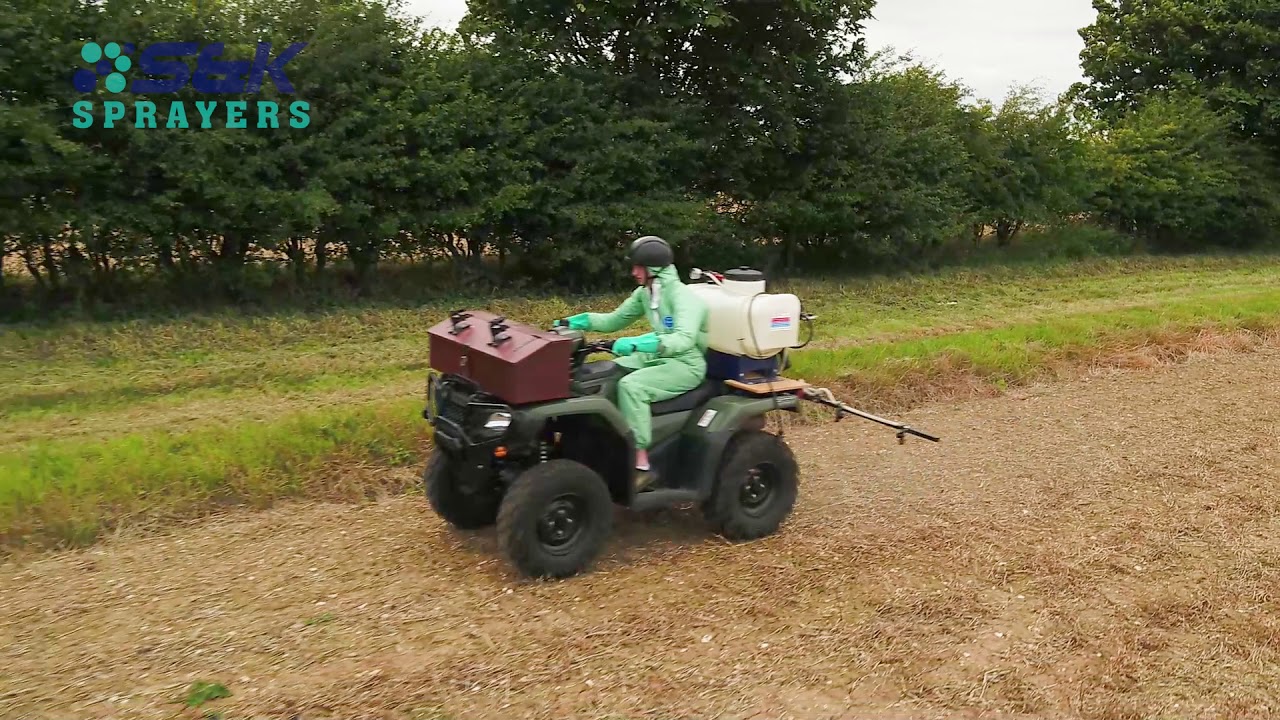 Quad Bike Sprayer in action - YouTube