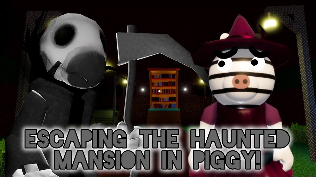 Exploring The Haunted Mansion In Piggy! - YouTube