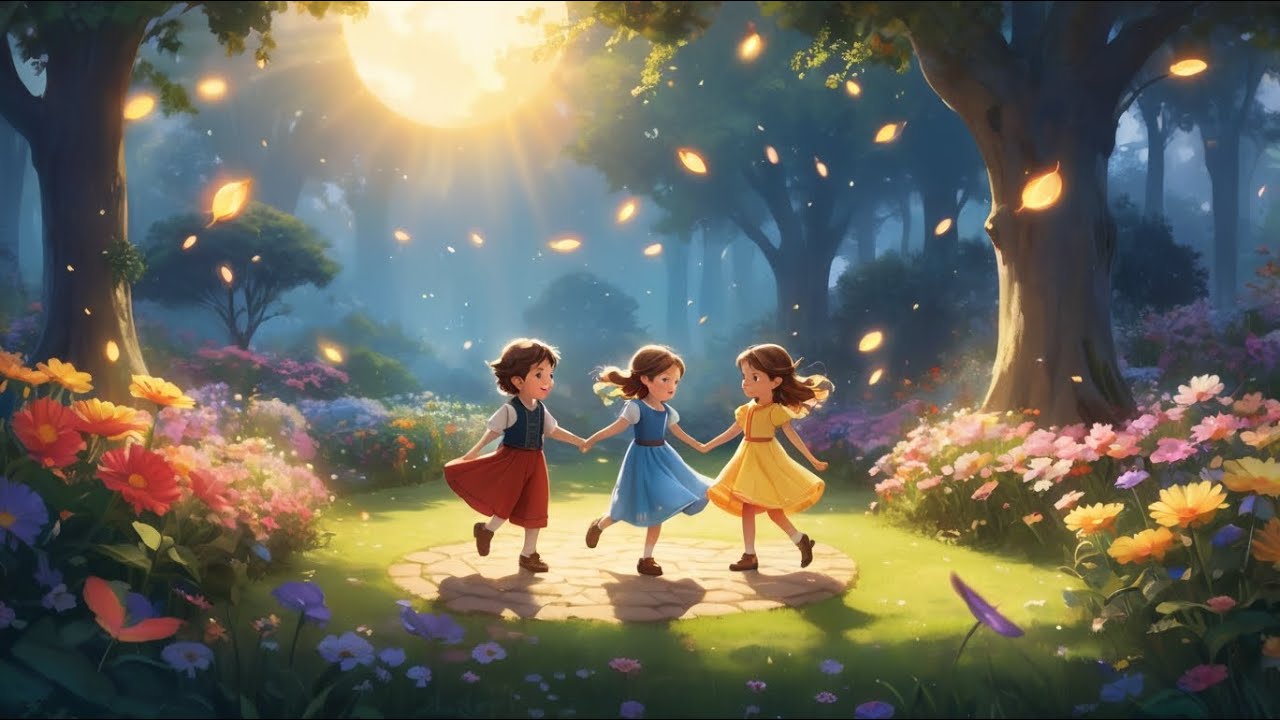 Spin Around In Circle Kids Rhymes Song | Classical song for kids - YouTube