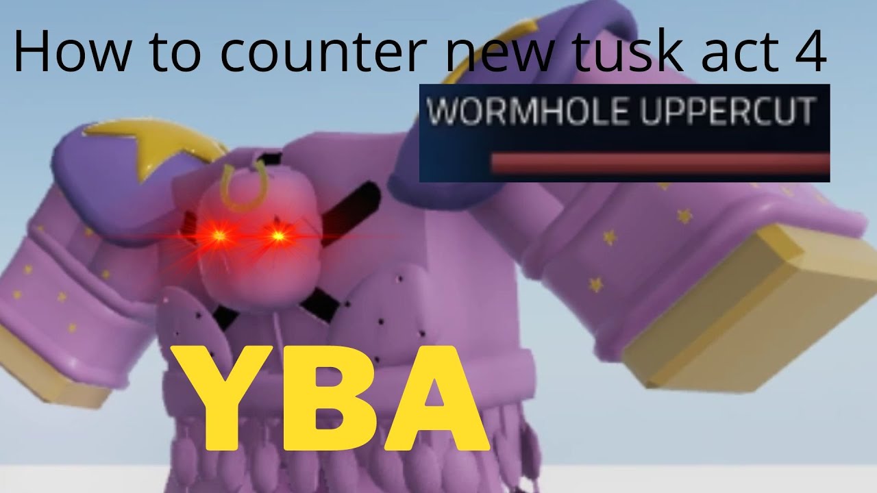 [YBA] How to fight new Tusk act 4 - YouTube