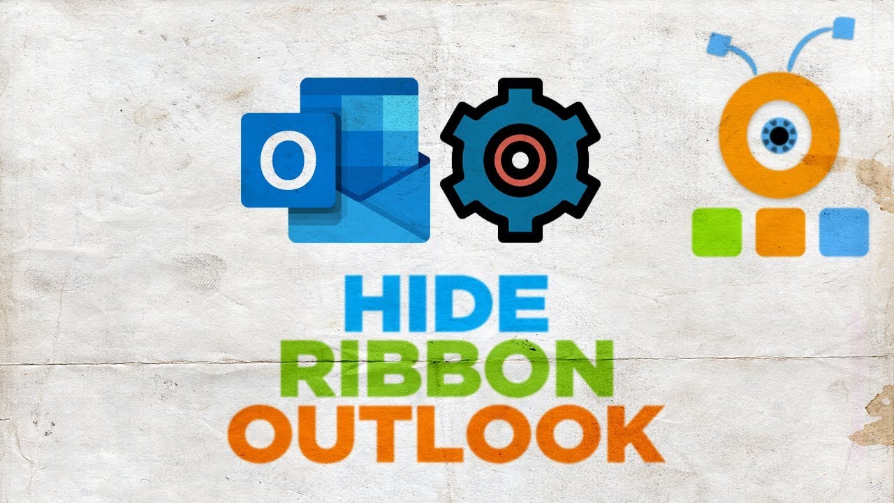 How To Hide Ribbon In Outlook YouTube How To Hide Ribbon In Outlook YouTube