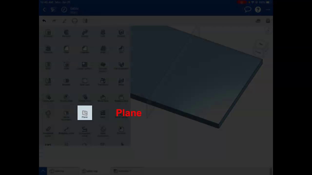 Onshape table (revolute mate, mirror) - YouTube
