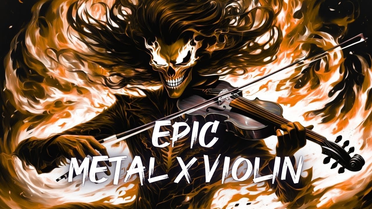 Epic Violin Intense Metal - A Perfect Fusion Power and Passion - YouTube