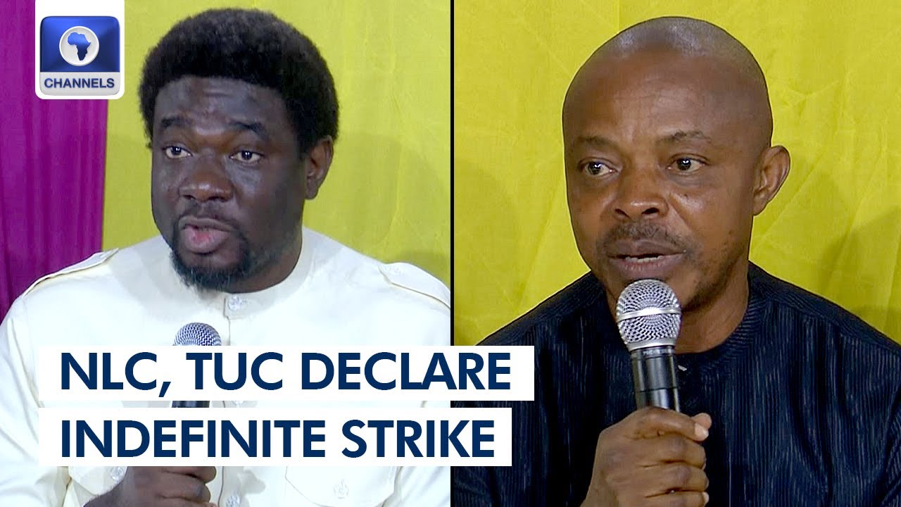 NLC, TUC Declare Indefinite Strike From October 3 - YouTube