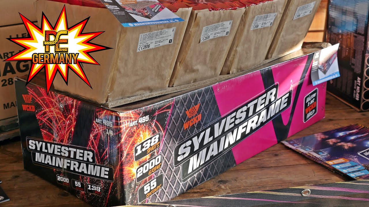 170€ XXL Verbund Sylvester Mainframe Magnum Fireworks ...