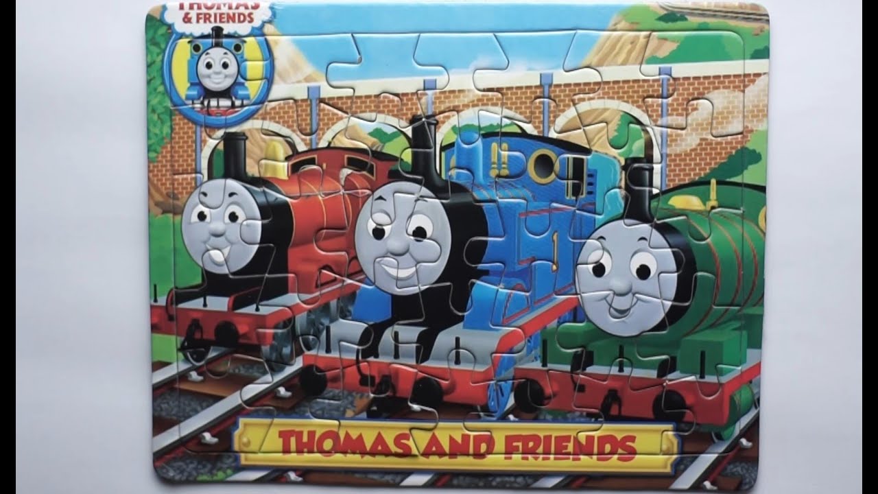 Thomas, James and Percy - Thomas & Friends puzzle | Bladeu - YouTube