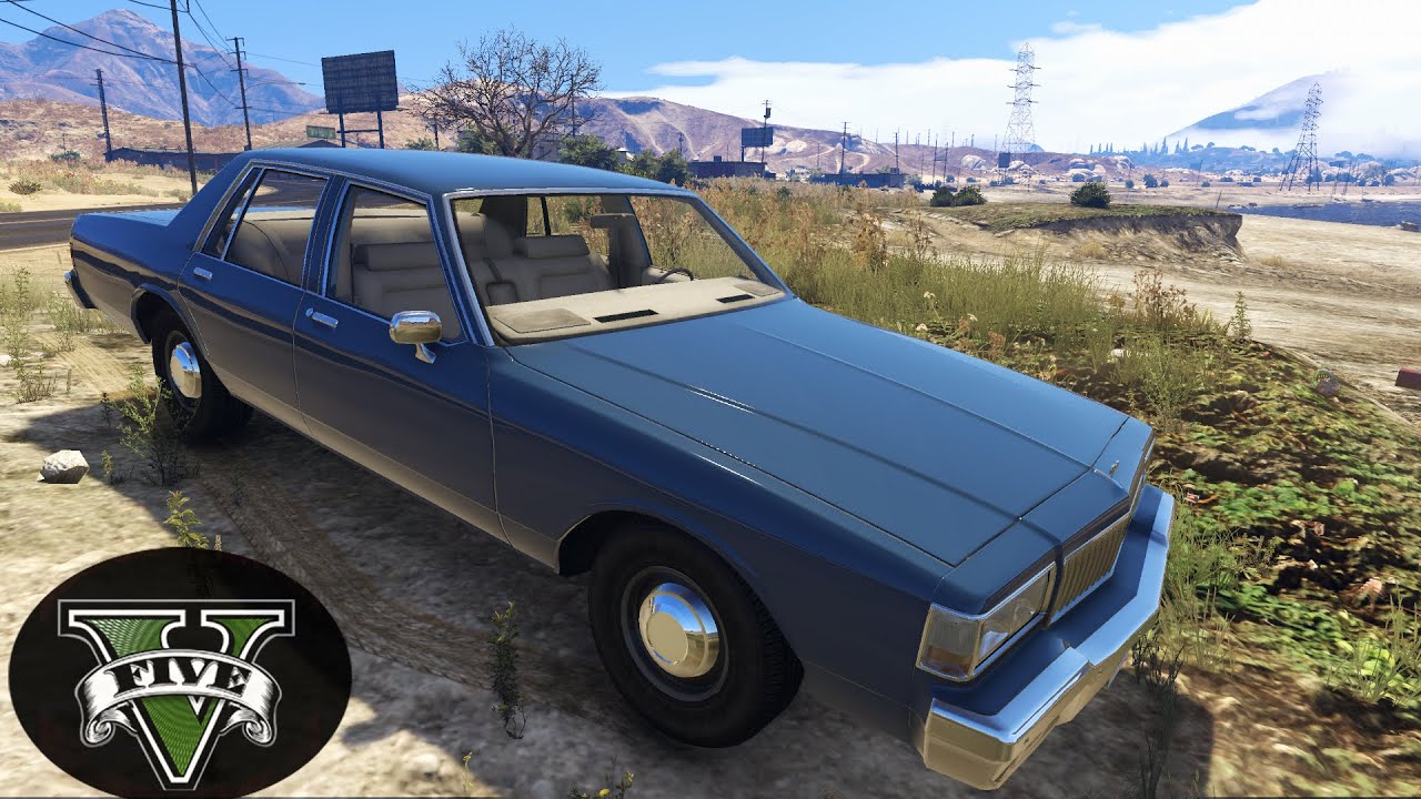 1989 Chevrolet Caprice Sedan (mods) - GTA V - YouTube