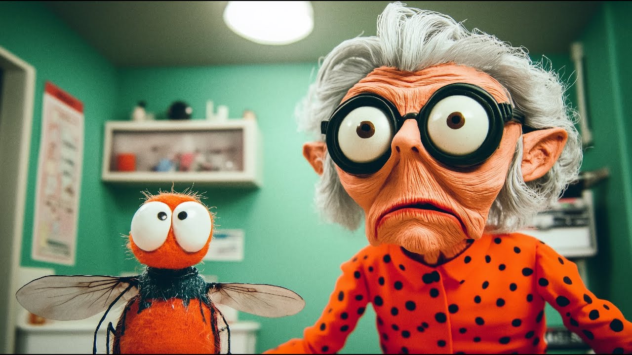 There Was an Old Lady Who Swallowed a Fly - YouTube