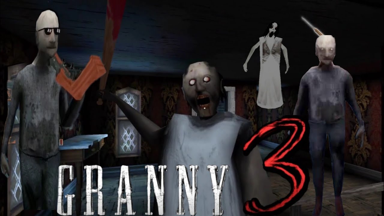 I FINALLY ESCAPED THE GRANNY HOUSE | GRANNY CHAPTER 3!! GRANNY GRANDPA ...