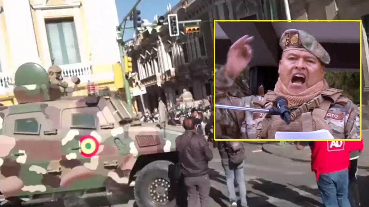 Bolivia. General Zuñiga, Se posesionara nuevo gabinete, toma Plaza ...