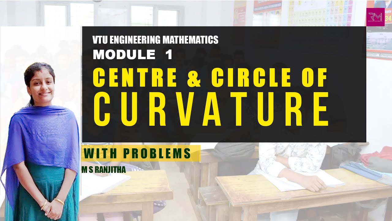 Centre and Circle of Curvature Engineering Mathematics @CREDENCEINDIA ...