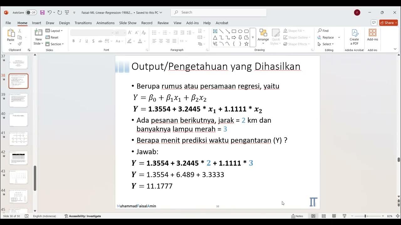 Eps-11-Praktik Algoritma Linear Regression Pada Dataset 3 Variable Menggunakan Rapidminer - YouTube