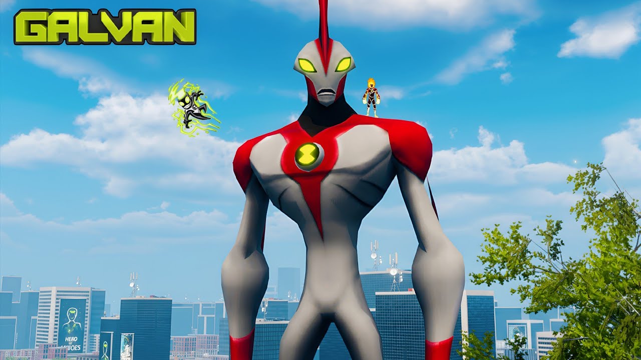 Playing as the BIGGEST Alien in BEN 10 GALVAN - YouTube