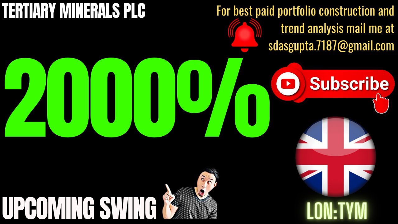 TERTIARY MINERALS SHARE | TERTIARY MINERALS PLC UPCOMING SWING - YouTube