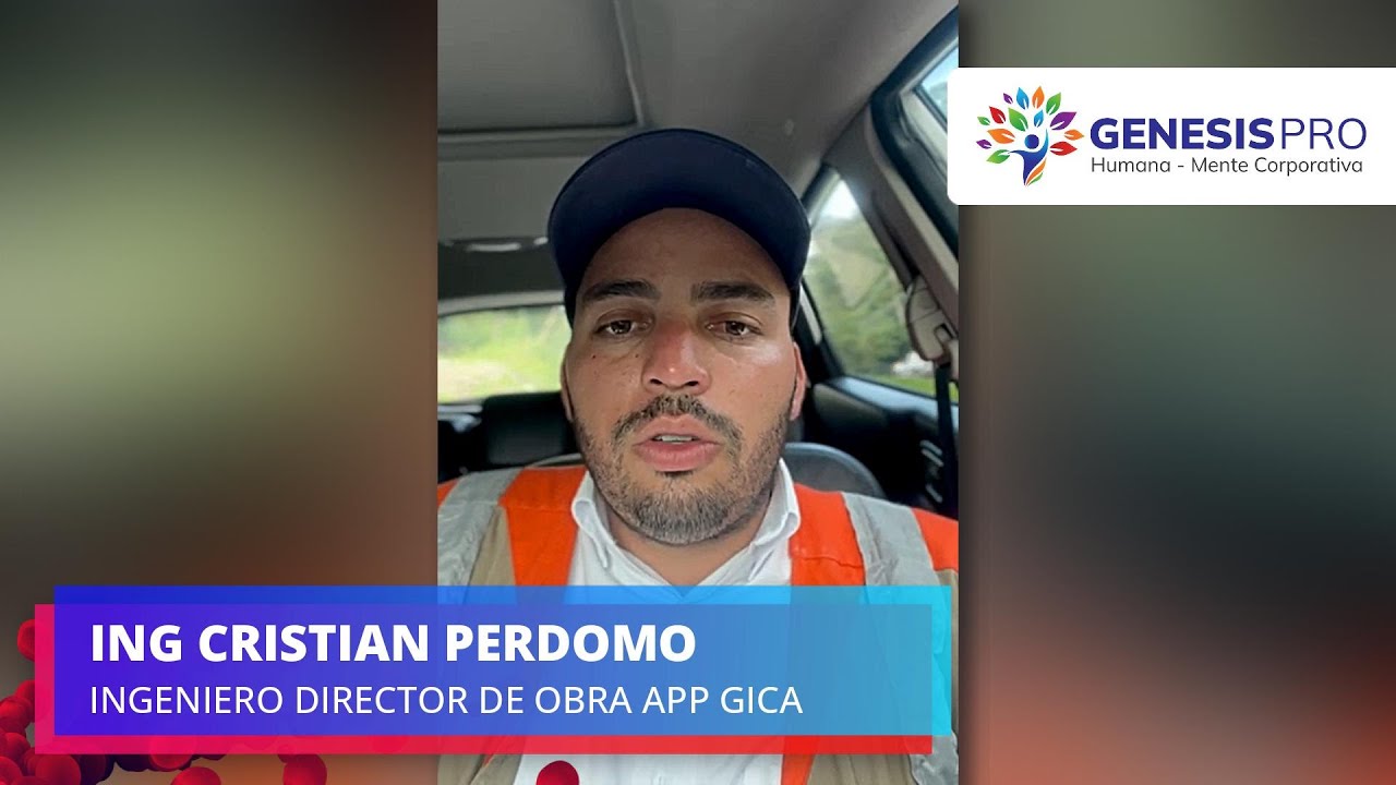Historias Inspiradoras Génesis Pro | Cristian Perdomo | APP GICA - YouTube