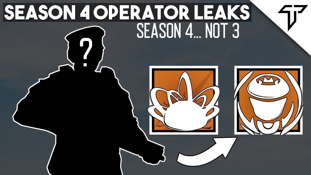 Y4S4 New Operators Leaked! Rainbow Six Siege Leaks - YouTube