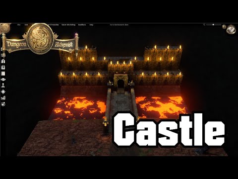 Dungeon Alchemist - Castle Fortress - TTRPG Battle Map & Encounters ...