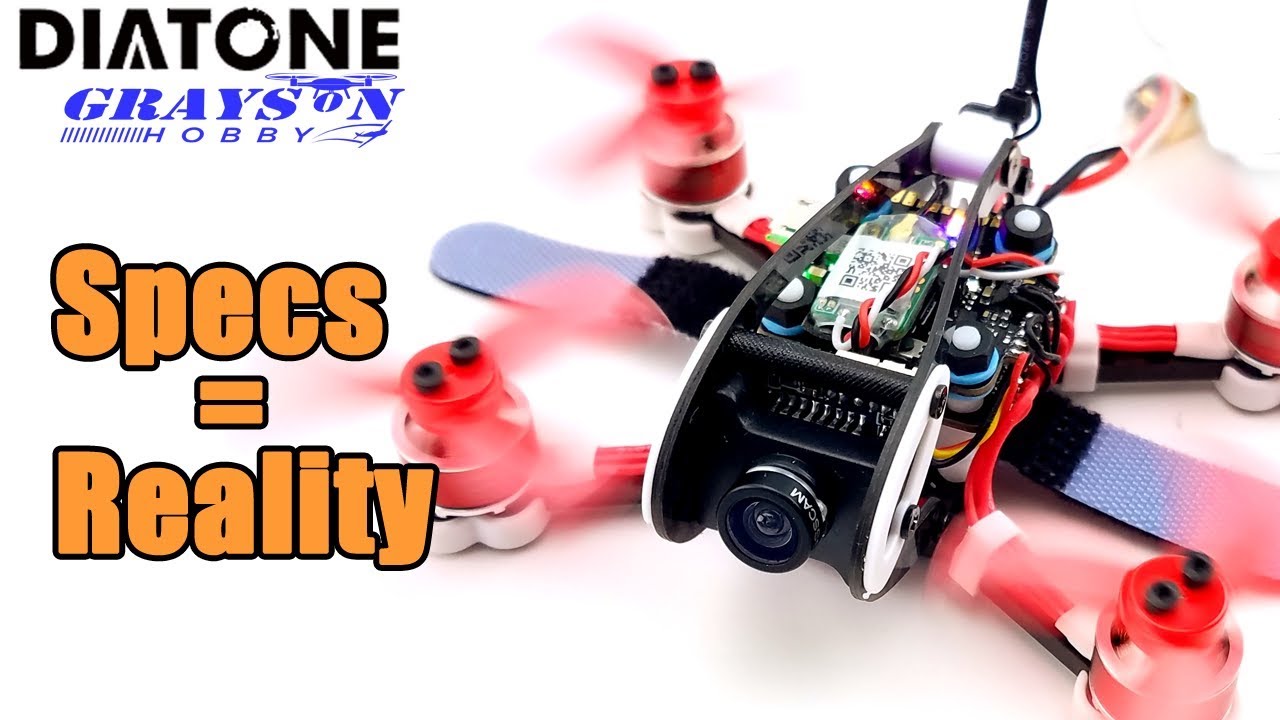 Diatone GTR90 - The New Standard for micro FPV 2 inch Prop Drone Racer ...