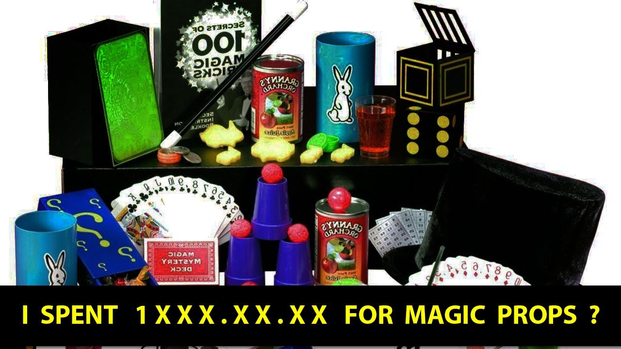 Secret of magic bureau and magic props - YouTube