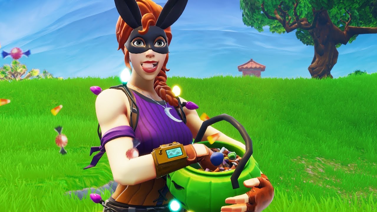 *NEU* BUNNY MOON SKin 🎃 UND Süßes oder SAURES Emote im SHOP! | Fortnite ...