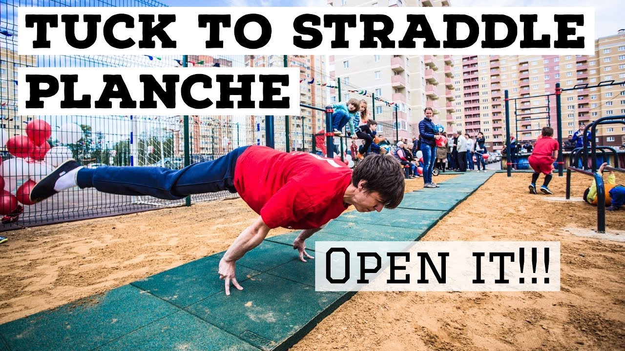 TUCK TO STRADDLE PLANCHE. BEST EXERCISES FOR LEGS OPENING!!! - YouTube