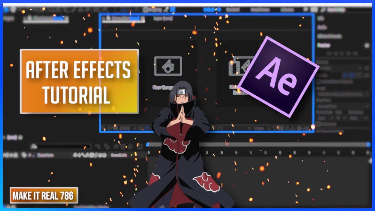 How To Make Amv in After effects | Transition | how to edit in after effect cs6 (part 1) - YouTube