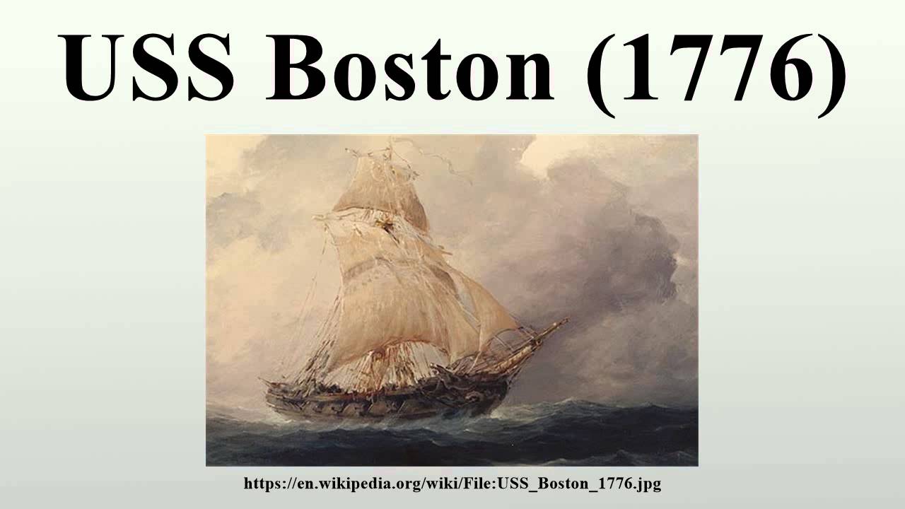 USS Boston (1776) - YouTube