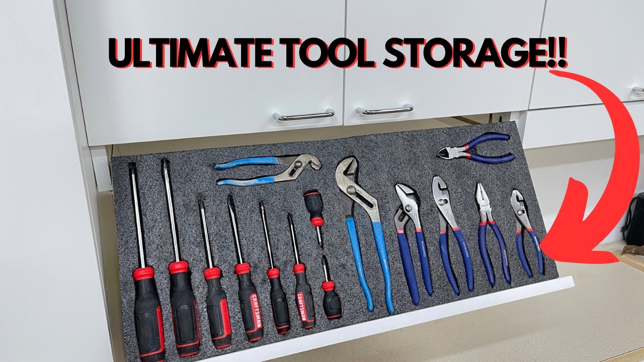 "Unbelievable Tool Storage Hack - No Hardware Required!" - YouTube