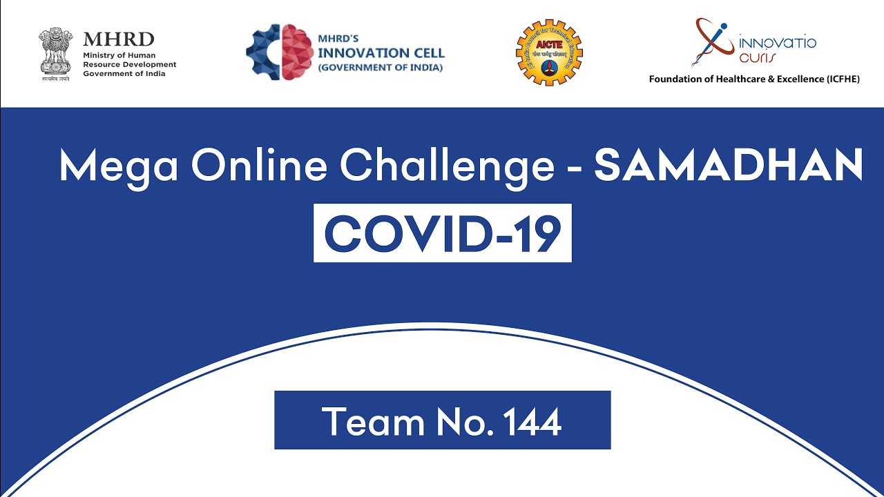Team Number 144 Round 1 Mega Online Challenge SAMADHAN By MHRD team-number-144-round-1-mega-online-challenge-samadhan-by-mhrd