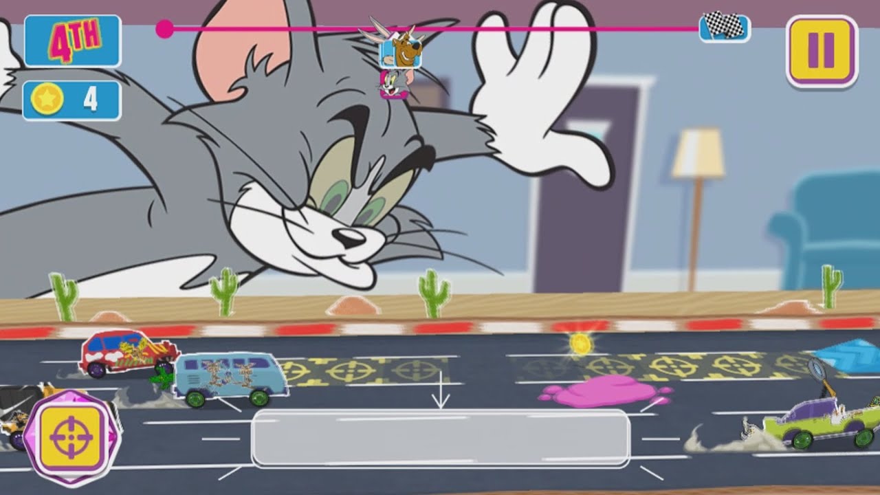 TOM & JERRY Decorated the car and took part in the race - YouTube