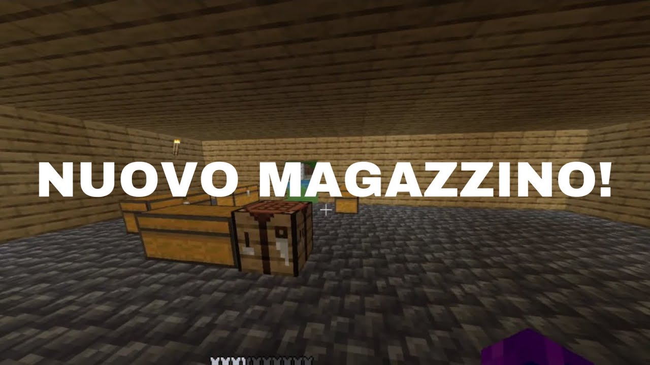 IL NUOVO MAGAZZINO! MINECRAFT LA SERIE EP 9 - YouTube