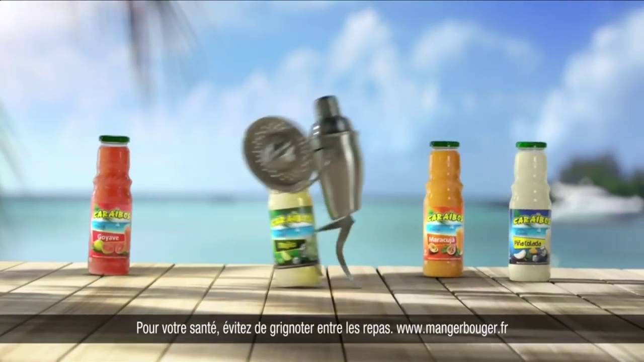 Pub Caraïbos Twistez vos cocktails ! juillet 2016 - YouTube