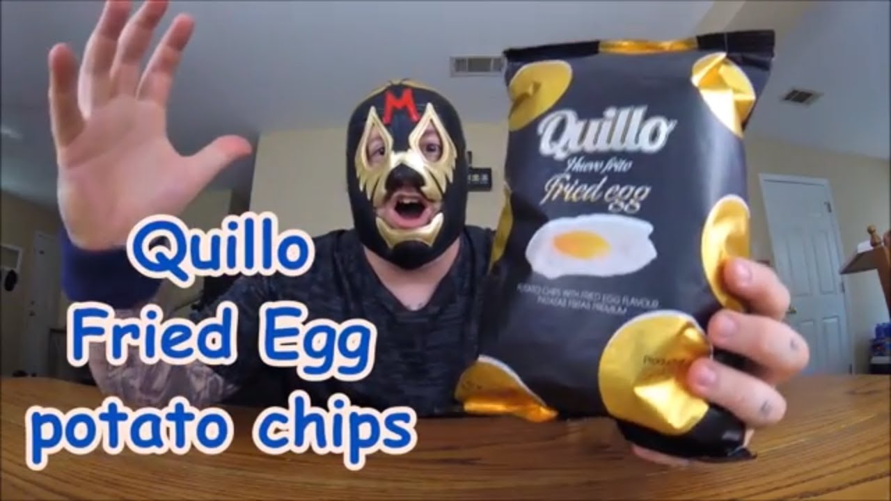 Quillo Fried Egg potato chips - YouTube