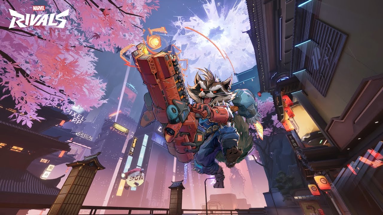 Rocket Raccoon Gameplay | Marvel Rivals | Closed Alpha Test [4k 60FPS ...