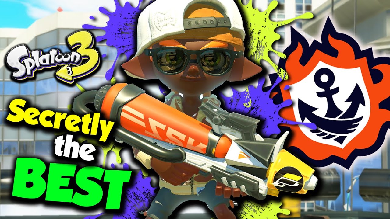 The Secret Best Weapon in Splatoon 3 Ranked... - YouTube