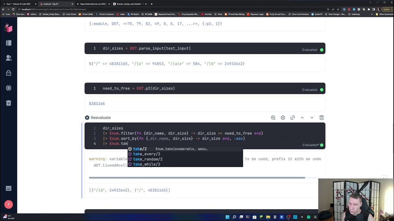 Advent of Code 2022: Day 6 (Review) + Day 7, Elixir - YouTube