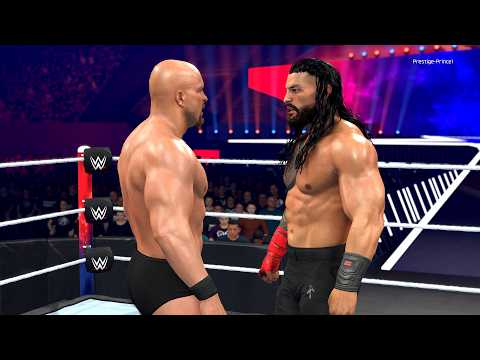 WWE 2K26 - Roman Reigns Vs Stone Cold I FULL MATCH (PS5)