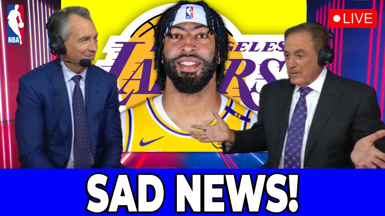 LAKERS ANNOUNCE ANTHONY DAVIS INJURY UPDATE! THIS IS VERY SAD! LOS ...