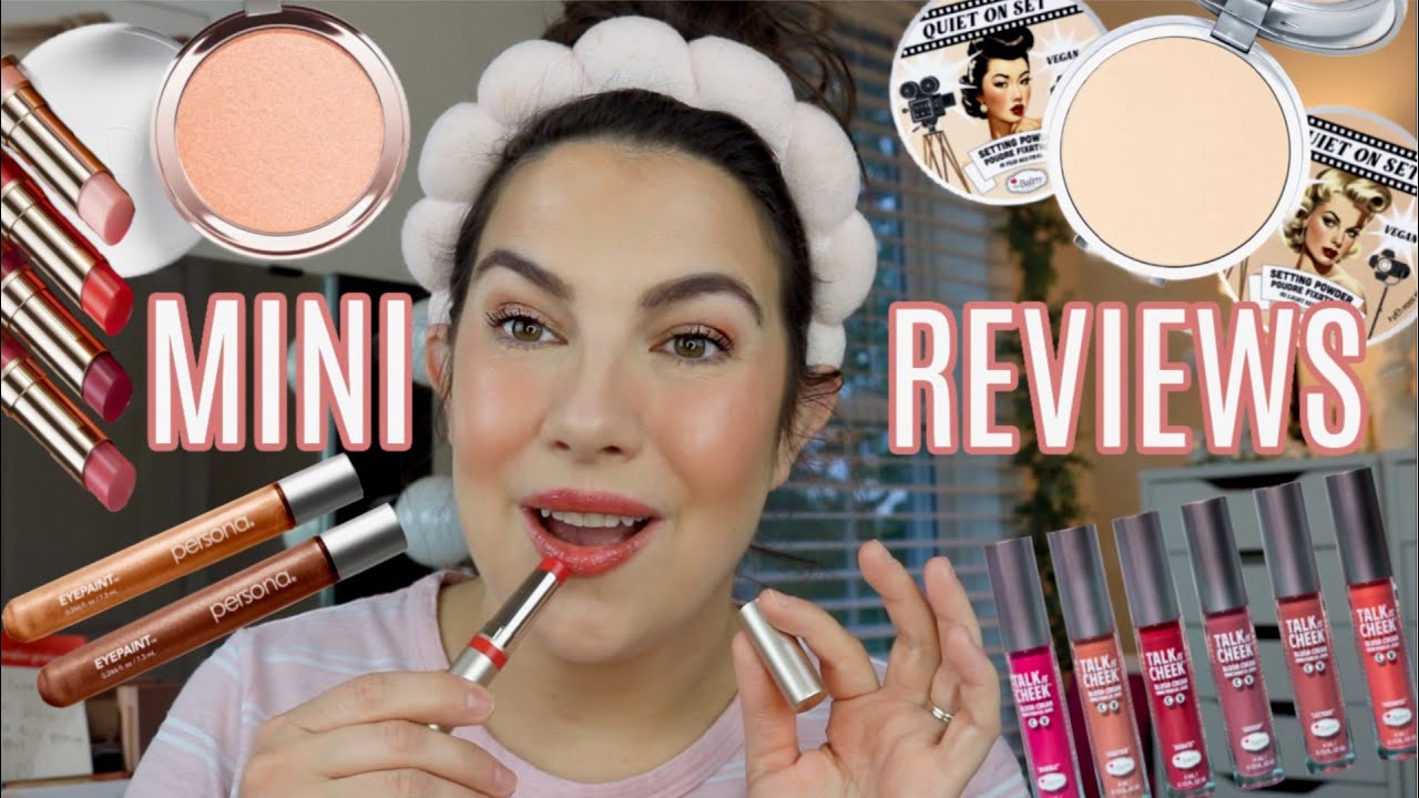 REVIEWING & RANKING New Makeup Products (Applying them, too!) - YouTube
