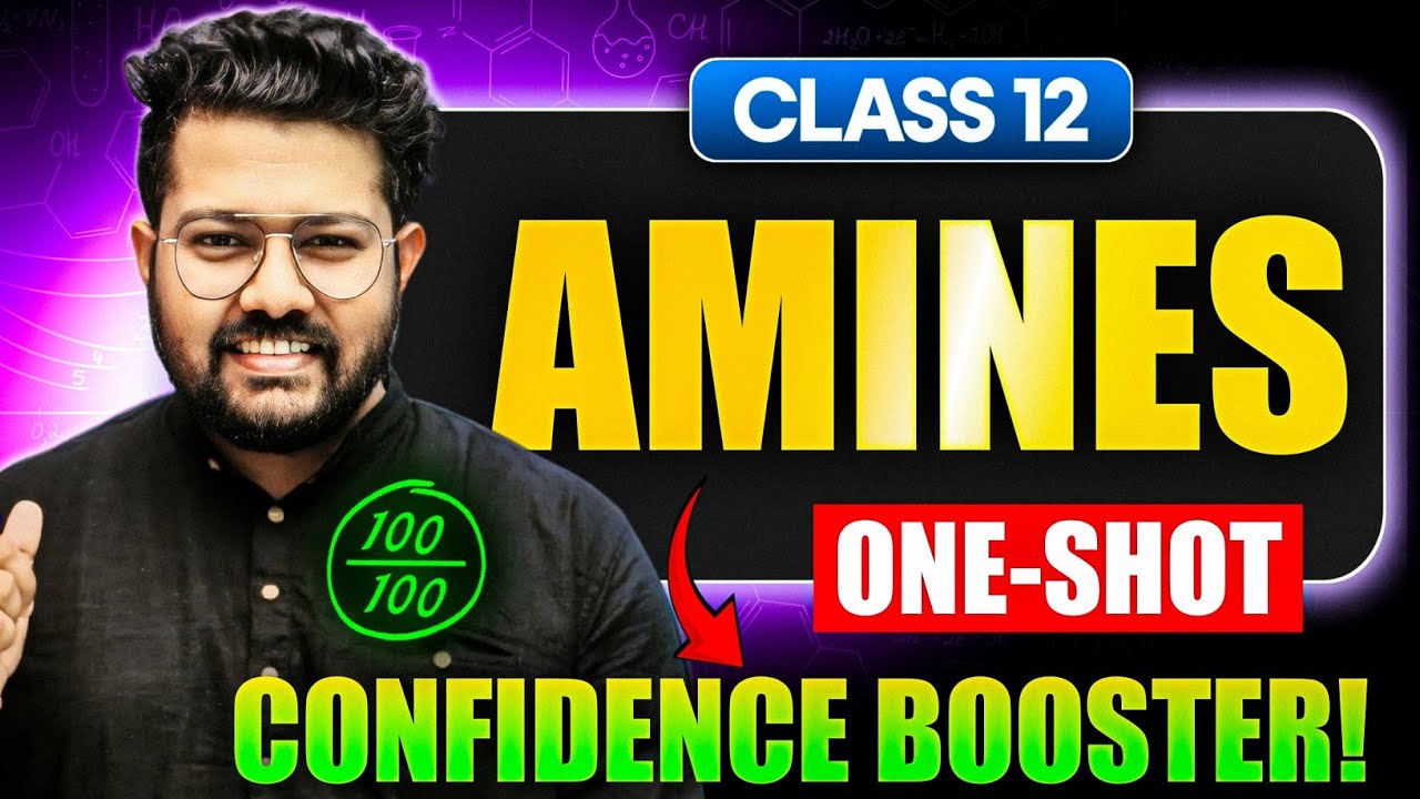 Amines One Shot Revision Class 12 | Confidence Booster | - YouTube