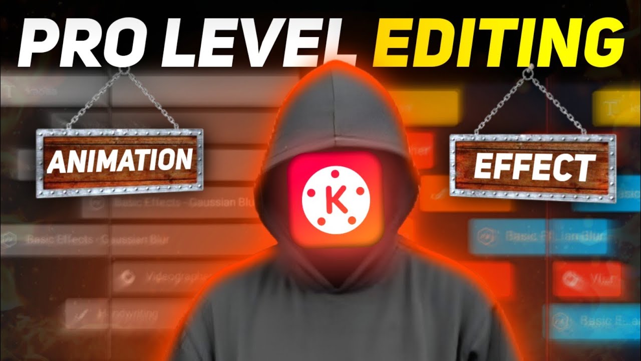 How To Edit Like Pro | Basic to Advance Editing in KINEMASTER - YouTube