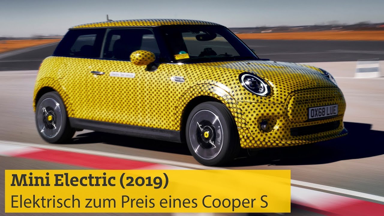 Mini Electric (2019) – Rein elektrisch zum Preis eines Cooper S | ADAC ...
