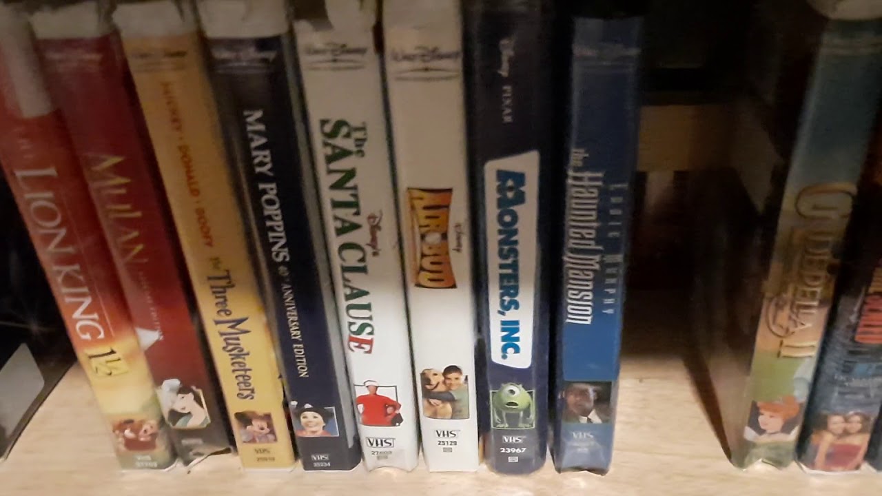 My Walt Disney Home Entertainment Vhs Collection Part 2 - YouTube