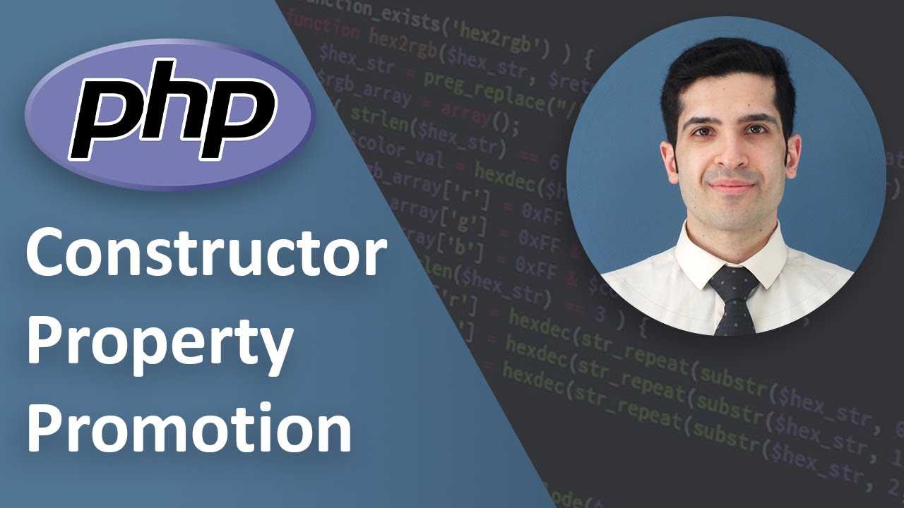 Php 8 Constructor Property Promotion Explained Php Tutorial Beginner 5428