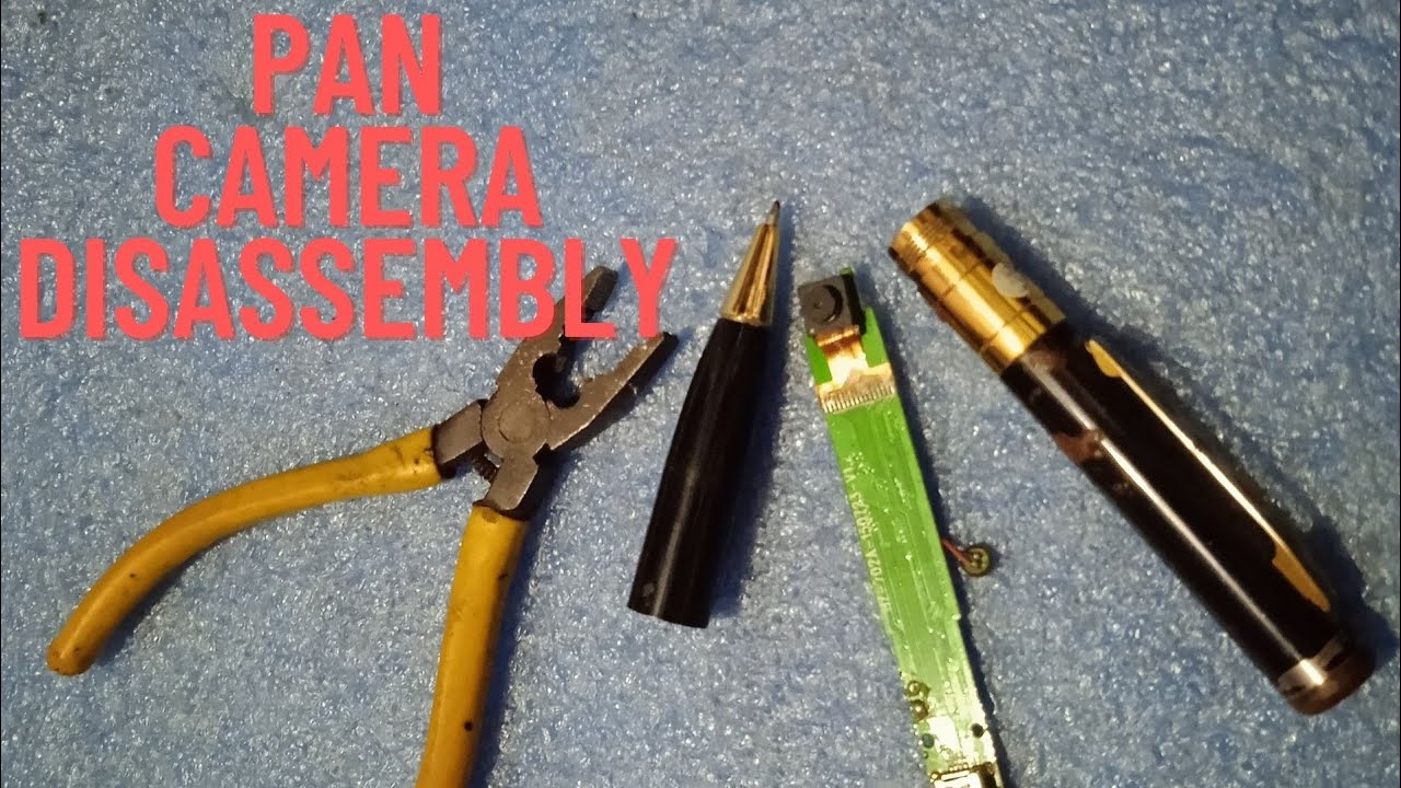 Pen camera demo# pen camera disassembly - YouTube