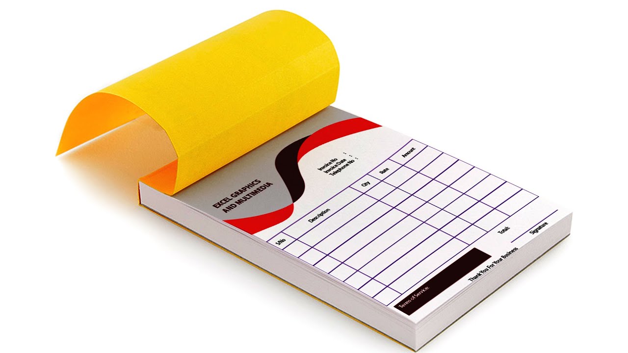 how to design unique bill in illustrator tutorials - YouTube