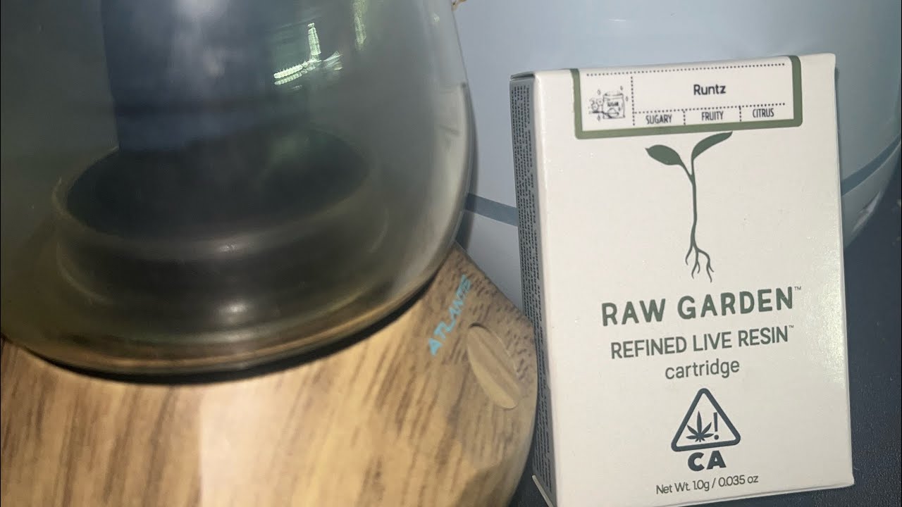 Raw Garden Live Resin Cart (Runtz) Review - YouTube