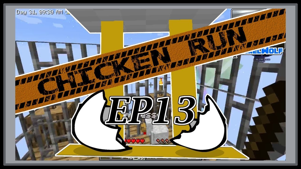 CHICKEN RUN - EP13 - EVERY CHICKEN IN SKY FACTORY 3 - YouTube