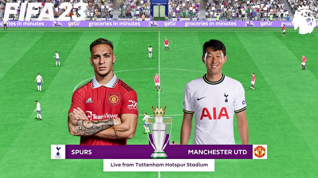 Tottenham Hotspur vs Manchester United - Premier League 23/24 Season ...