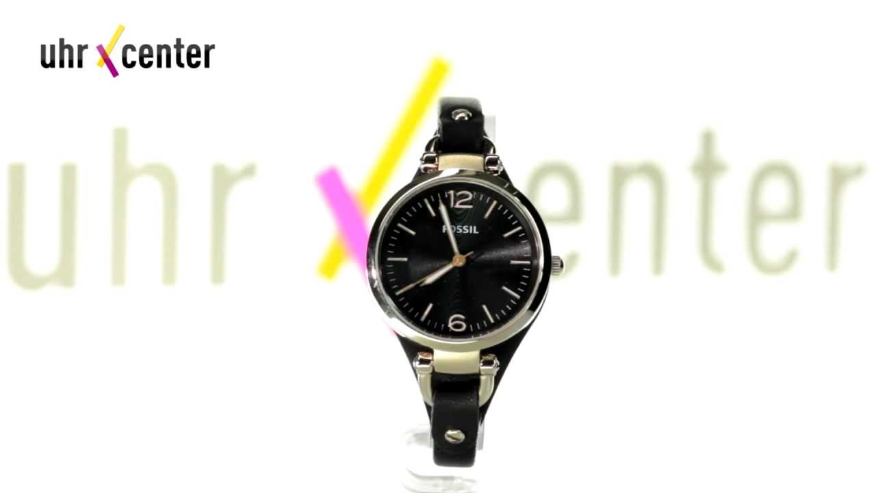 Fossil ES3148 Georgia Damenuhr - YouTube